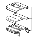 Center Console for 2019 Chevrolet Silverado 1500 | GMPartsDirect.com