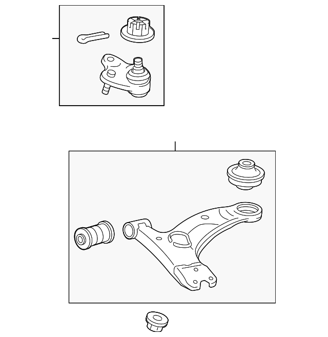 48069-12300 - Lower Control Arm - 2008-2019 Toyota | Toyota Parts Delivered