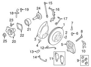9P1-615-301-A - Disc Brake Rotor 2017-2024 Porsche | AutoNationParts.com