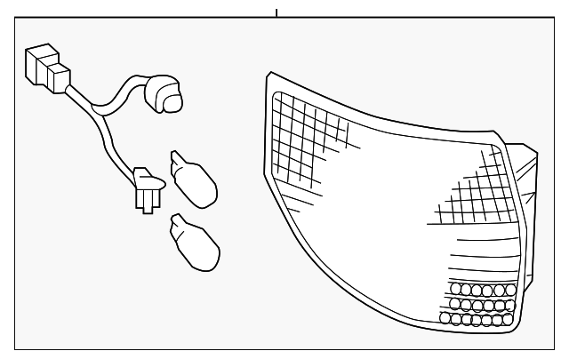 81560-AE020 - Combo Lamp Assembly - 2006-2010 Toyota Sienna | OEM Parts ...