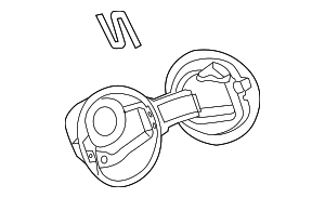 2012-2019 Volkswagen Beetle Fuel Door 5C5-809-857-N | OEM Parts Online