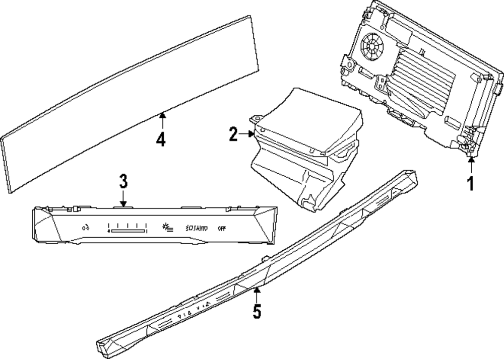 Genuine BMW 61-31-5-B48-ED8 | Touch Control Box Instrumen 613010 | FREE ...