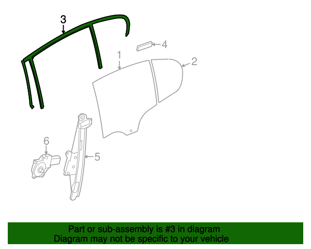 51357414536 - 2014-2019 BMW Run Channel (51-35-7-414-536) | BMW of ...