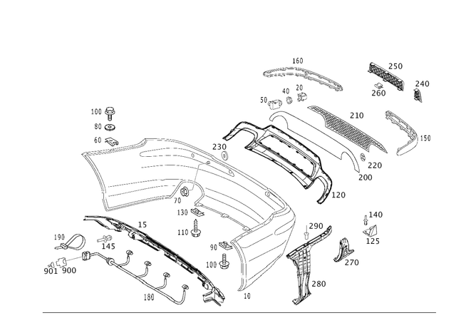 Spring Nut 004-994-14-45-64 | MB OEM Parts