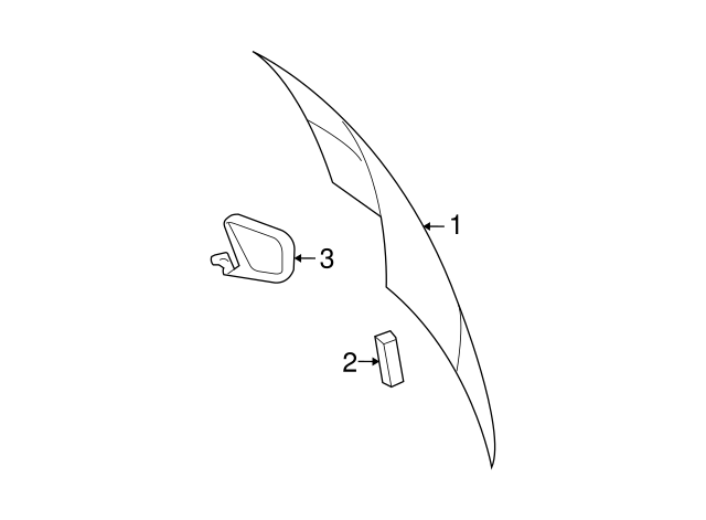 2011-2020 Mopar Lift Gate Glass 5182657AB | TascaParts.com