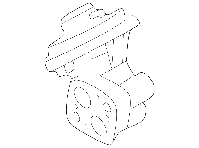 1990-2007 Mitsubishi Egr Valve md155224 | Mitsubishi Parts Warehouse