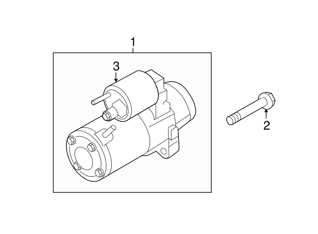 1810A342 - Starter 2016-2024 Mitsubishi | Mitsubishi Direct Parts