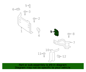 2017-2022 Ford Mount Bracket Nut Plate W714663-S900 | OEM Parts Online