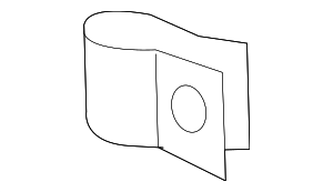 2018-2022 Ford Side Bracket Retainer Nut HC3Z-17C756-A | Varsity Ford