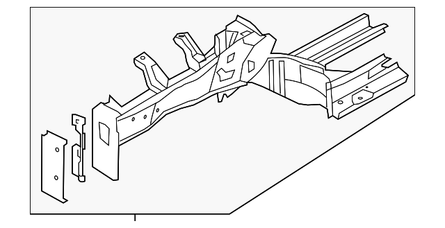 2011-2016 Hyundai Rail Assembly 64606-3X000 | OEM Parts Online