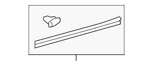 67888-06070 - Lower Weather-Strip 2015-2017 Toyota Camry | Longo Toyota ...