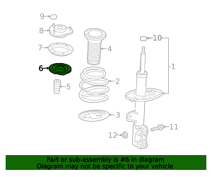 2018-2023 Toyota Coil Spring Insulator 48157-06220 | Toyota Parts Center