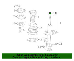 90177-A0019 - Top Nut - 2016-2023 Toyota | OEM Genuine Toyota Parts