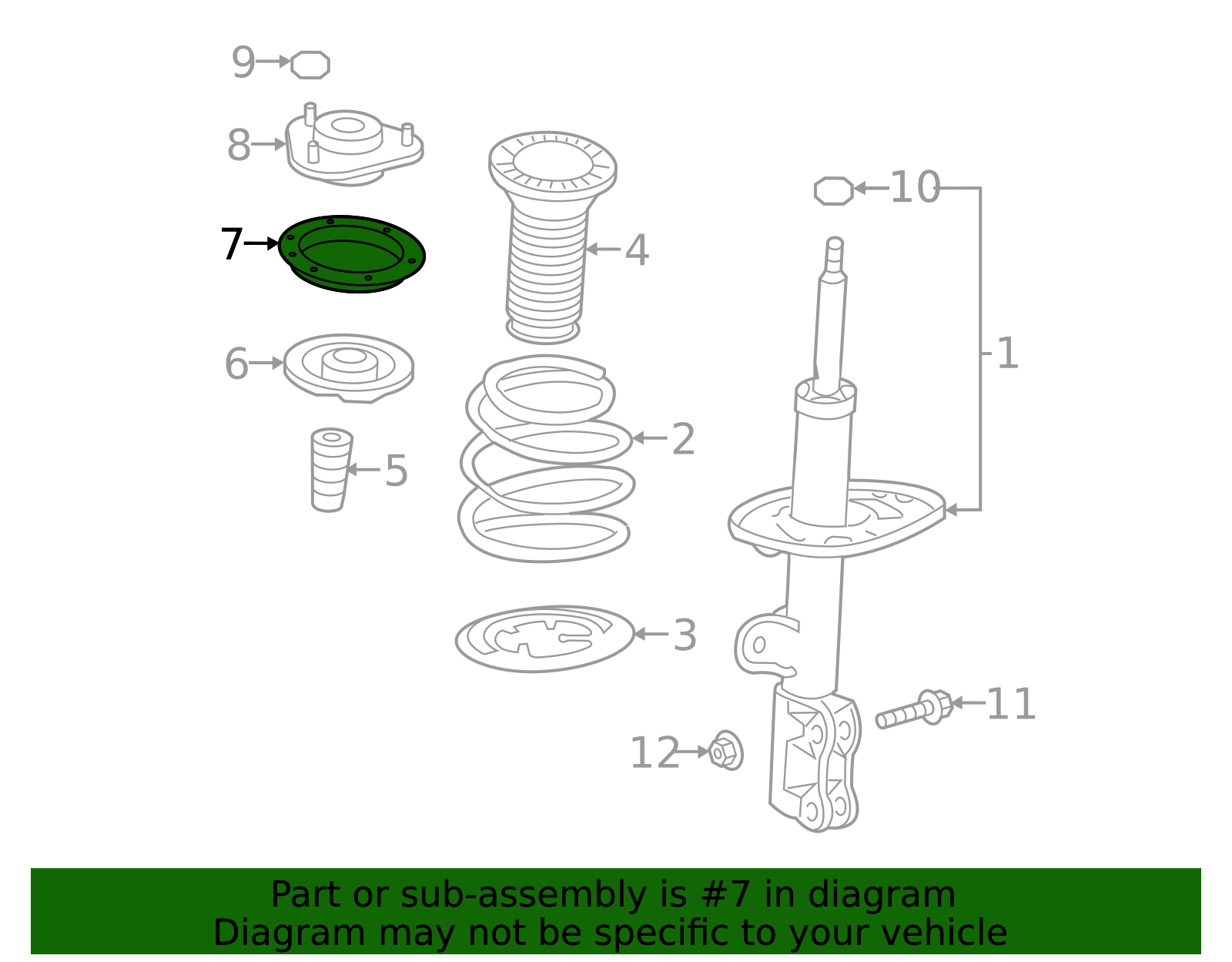 2019-2025 Toyota Bearing 48619-0R050 | OEM Parts Online