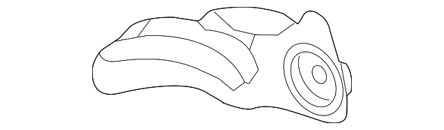 2011-2018 Hyundai Sonata Exhaust Duct Heat Shield 28529-2G410 | QuirkParts