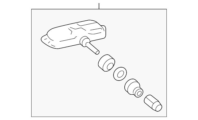2005-2015 Toyota Tire Pressure Monitoring System Sensor | OEM Parts Quick