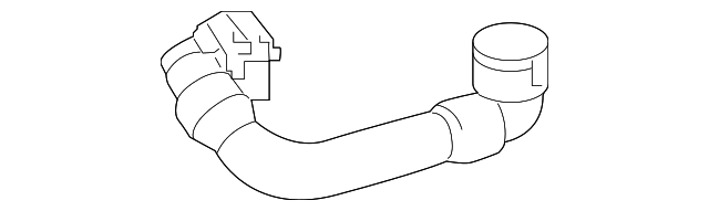 2018-2019 Mercedes-Benz Coolant Hose 253-501-73-82 | MB OEM Parts