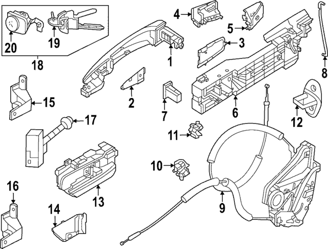 2023 Nissan ARIYA Key H0564-5MP0A | TascaParts.com