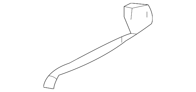 2009-2017 Chevrolet Traverse Passenger Side Front Bumper Fascia Brace ...