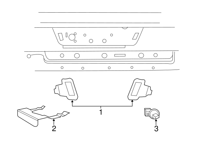 2003-2020 Mopar License Lamp 55078094AE | TascaParts.com