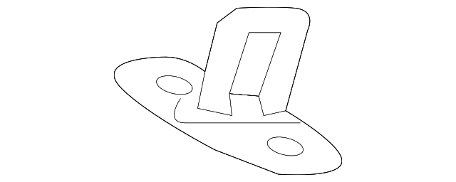 2016-2023 Hyundai Liftgate Lock Striker Plate 81210-C5000 ...