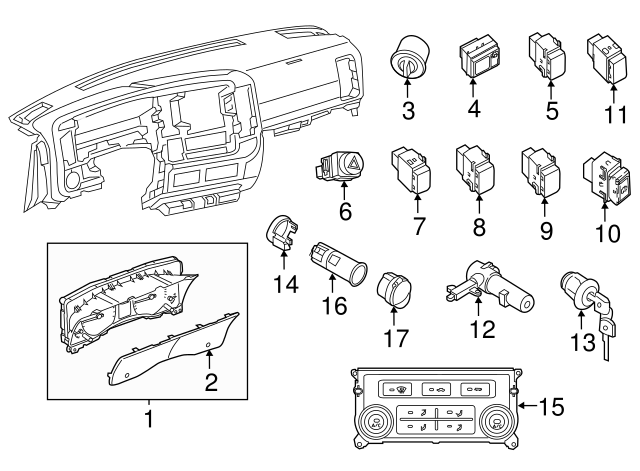 2012 Nissan Cluster 24810-1PD0C | Nissan Parts Store