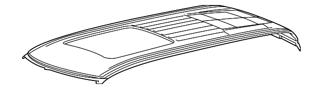 2019-2020 Ram 1500 Roof Panel 68308848AB | TascaParts.com