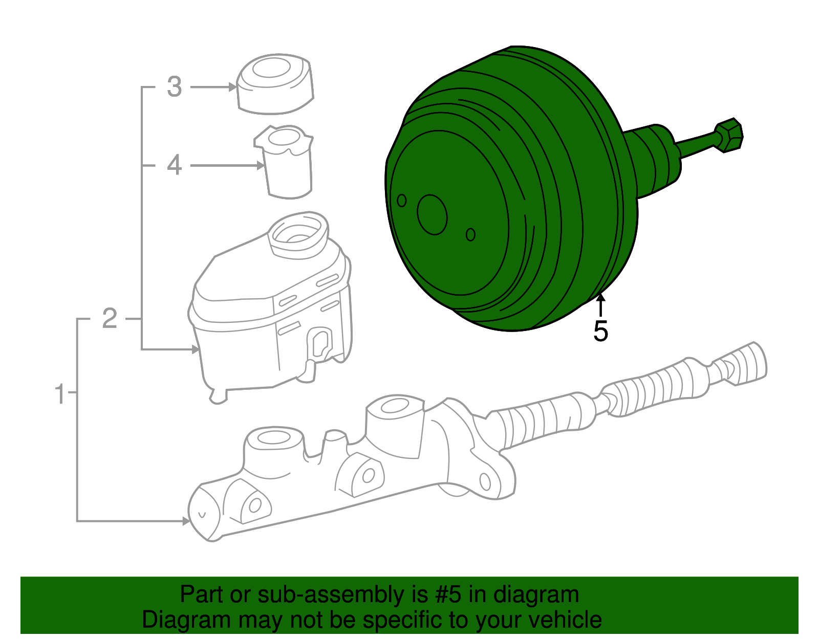 2005-2006 Toyota Tundra 2005-2006 Toyota Tundra - Power Brake Booster ...