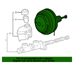47050-0C031 - Power Brake Booster - 2005-2006 Toyota Tundra | OEM ...