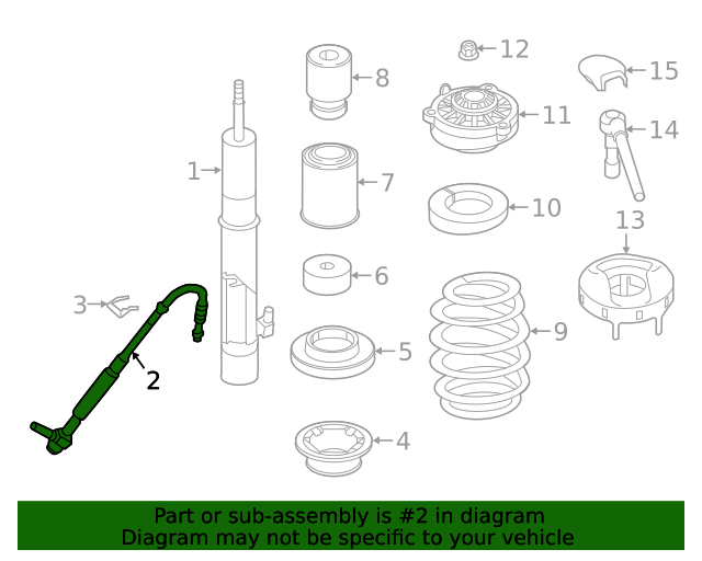 8W0-616-712 - Hose 2019-2024 Audi | Audi OEM Parts