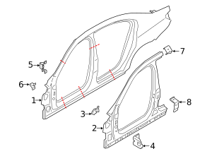 Genuine BMW 41-00-7-437-598 | Aperture Panel | FREE Shipping on Most ...