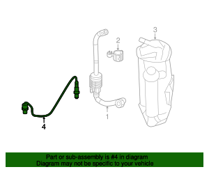 000-542-07-00 - Oxygen Sensor 2018-2020 Mercedes-Benz | Mercedes-Benz ...