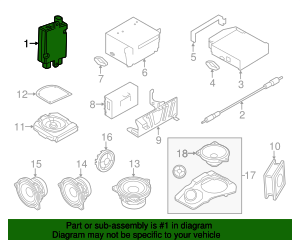 84109200503 - 2011-2015 BMW Auxiliary Jack (84-10-9-200-503) | BMW of ...