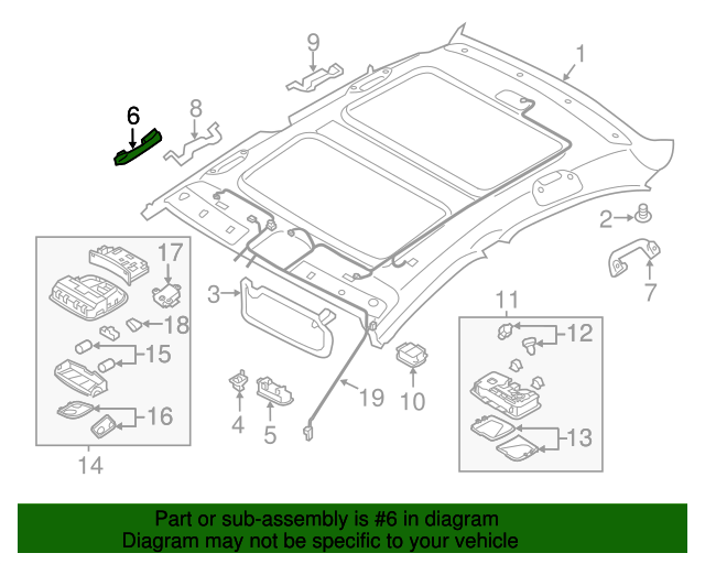 85340-3S500-TX - Interior Grab Bar - 2013-2015 Hyundai Sonata | World ...
