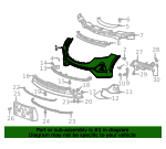 2020-2023 Buick Encore GX Primed Front Bumper Upper Fascia 42774800 GM ...