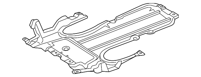 2017-2020 Mercedes-Benz Rear Shield 213-524-66-00 | MB OEM Parts