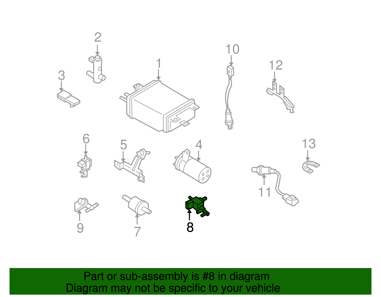 2000-2006 Infiniti Solenoid Valve 149309E01A | Retail Performance Auto ...