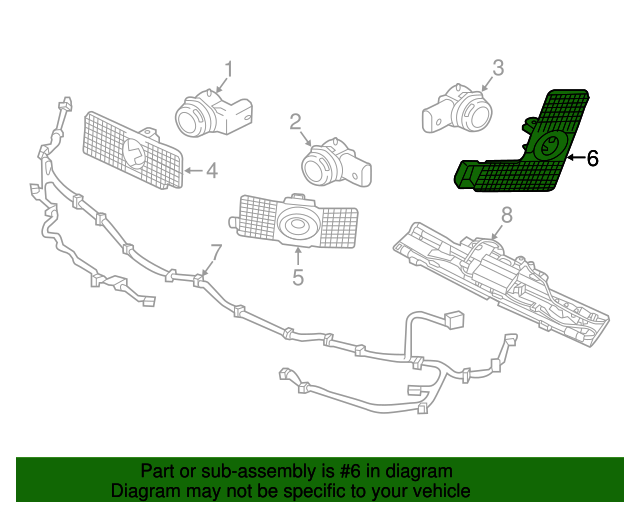 2016-2020 Volvo XC90 Retainer 39833062 | OEM Parts Online