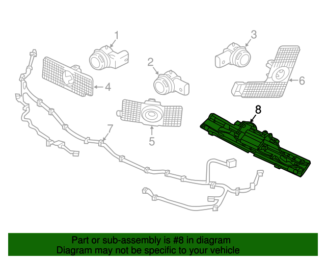 31652056 - Sensor - 2016-2020 Volvo XC90 | Volvo OEM Parts Direct