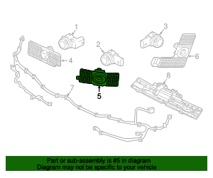 39841332 - Parking Aid Sensor Housing 2016-2019 Volvo XC90 | AutoNation ...