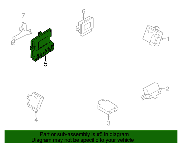 Genuine OEM Control Module Part# LR061877 Fits 2014-2020 Land Rover ...