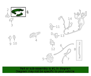 2016-2024 GM Rear Side Door Outside Handle 13521804 GM | GMPartsDirect.com