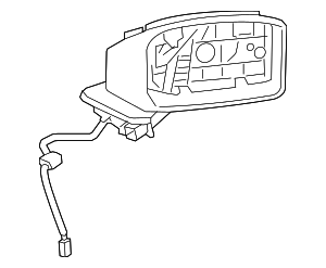 2016-2017 Mazda CX-9 Mirror Base TK48-69-181D | OEM Parts Online
