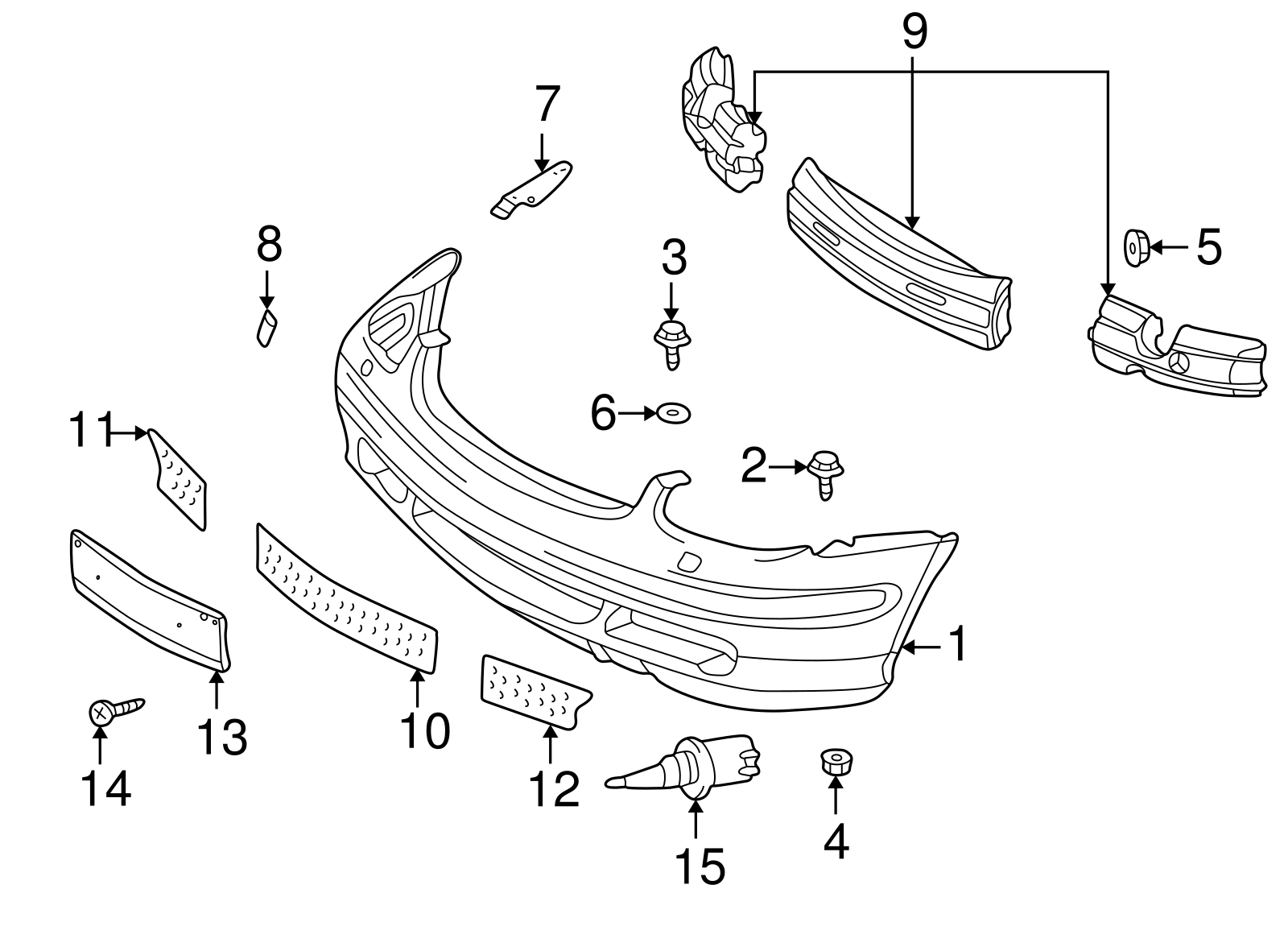 Exchange Trim - Part #170-885-10-25-9999 | Mercedes Parts Center