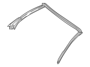 2012-2020 Mercedes-Benz Sealing Frame 172-720-00-78 | MB OEM Parts