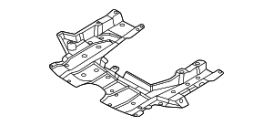 75895-6RR0A - Floor Pan Splash Shield 2021-2023 Nissan Rogue | Group 1 ...
