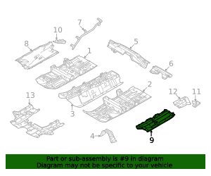 74815-6RA0A - Under Cover 2021-2022 Nissan Rogue | Nissan Parts ...