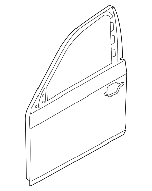 Genuine BMW 41-00-9-628-753 | Door Shell | FREE Shipping on Most Orders ...