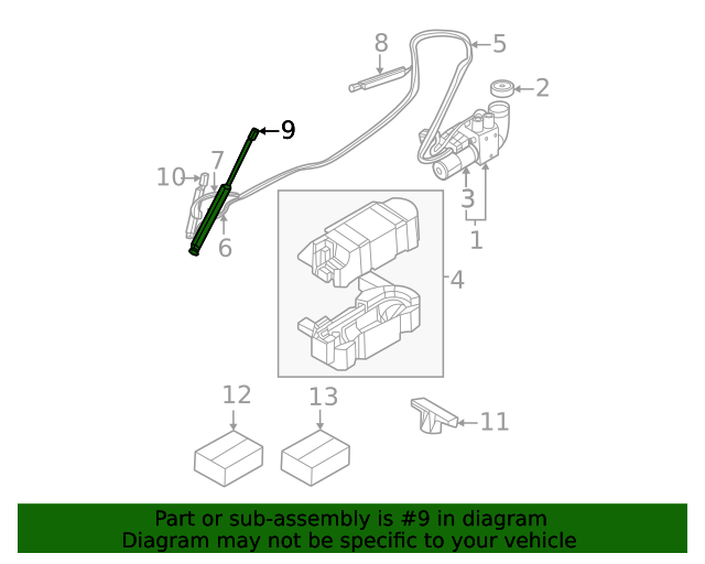 Genuine BMW 54-34-5-A05-E17 | Cylinder | FREE Shipping on Most Orders ...