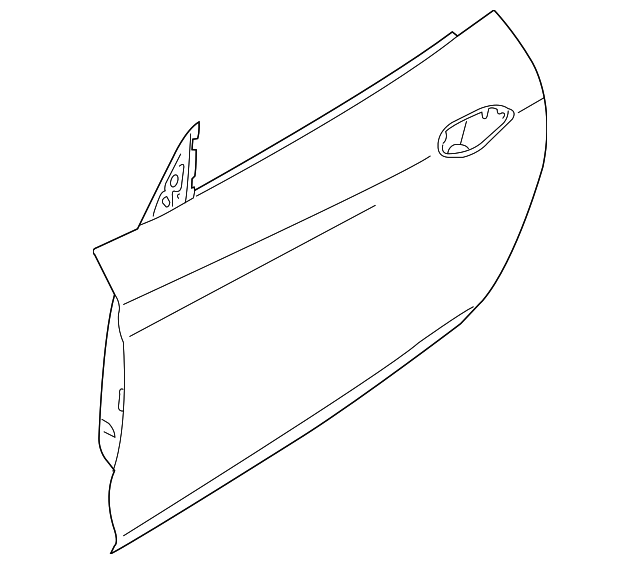 Genuine BMW 41-00-9-628-750 | Door Shell | FREE Shipping on Most Orders ...